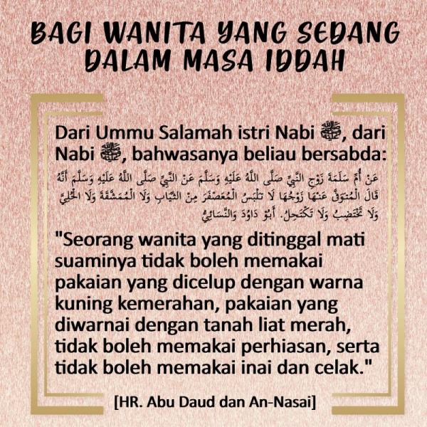 LIMA HAL YANG DILARANG BAGI WANITA YANG SEDANG DALAM LIMA HAL YANG DILARANG BAGI WANITA YANG SEDANG DALAM