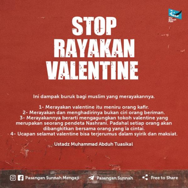 HUKUM MERAYAKAN HARI VALENTINE HUKUM MERAYAKAN HARI VALENTINE