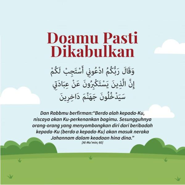 BILA DOAMU BELUM TERKABUL, BISA JADI ADA KEMUNGKINAN LAIN BILA DOAMU BELUM TERKABUL, BISA JADI ADA KEMUNGKINAN LAIN